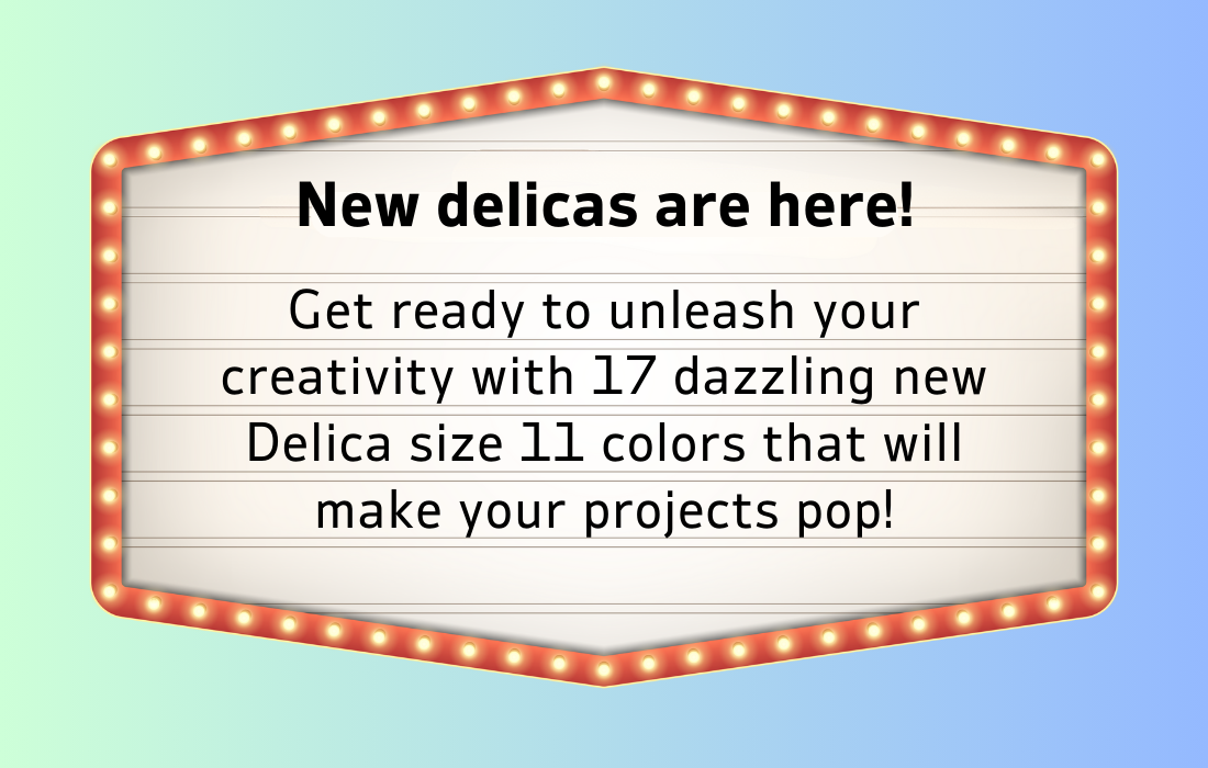 New Delica 11/0 Colors 2024 – www.about-beads.com